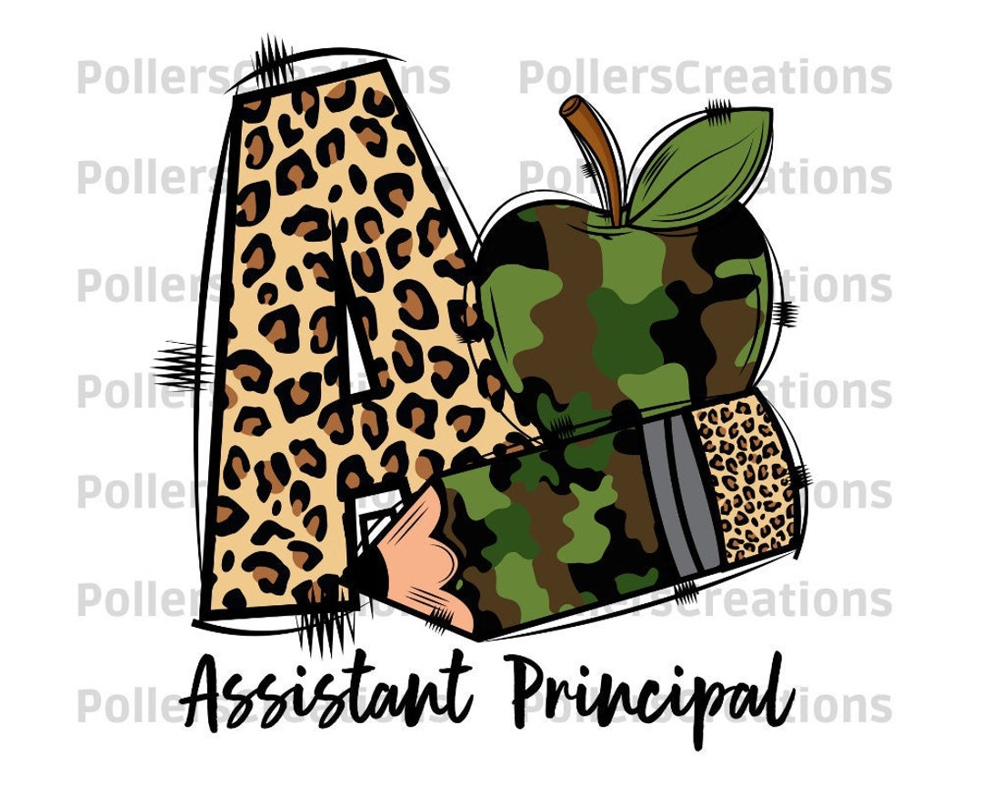 Assistant Principal Png,school Sublimation Designs,first Day of School ...