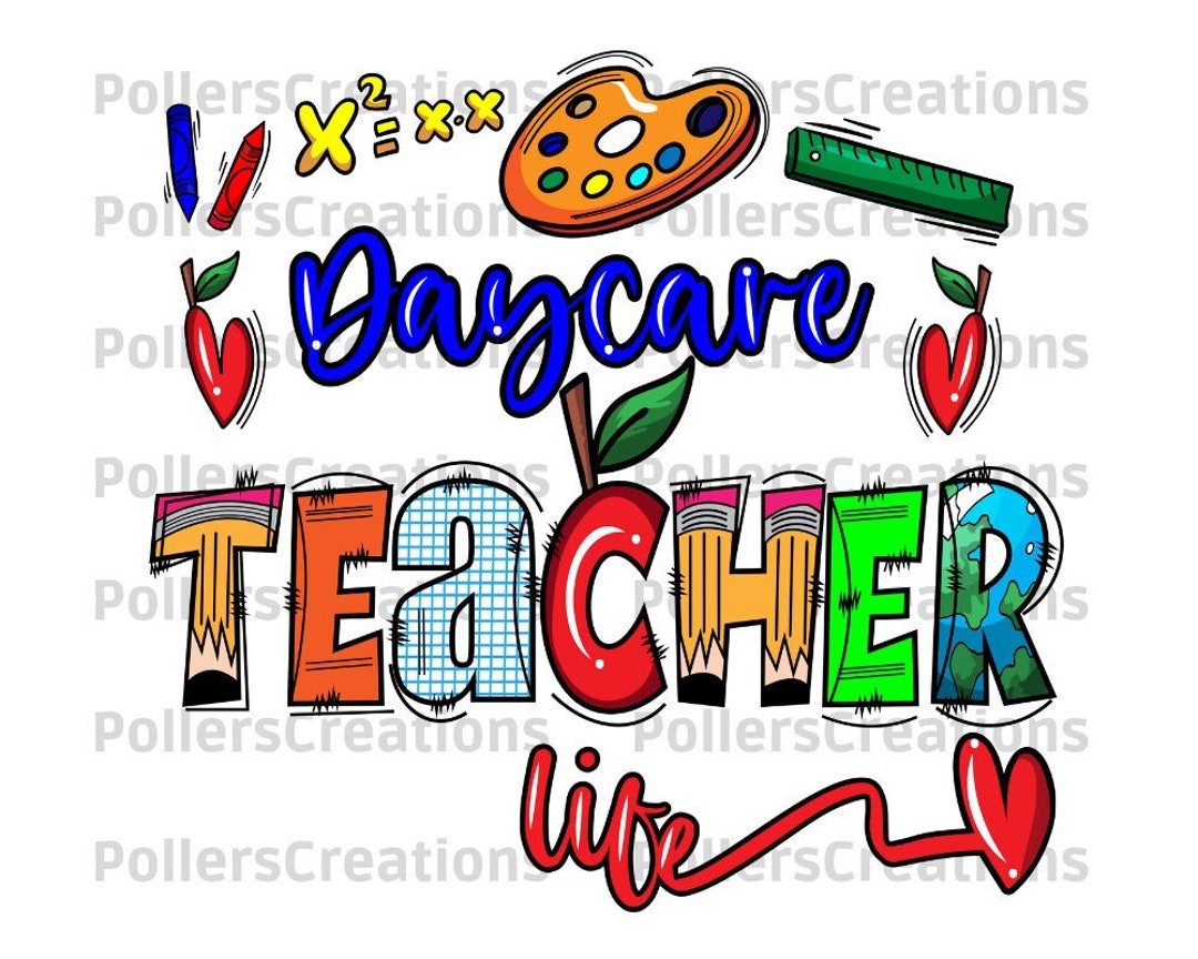 Daycare Teacher Clipart