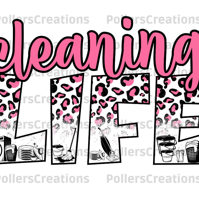 Cleaning Logo Pink - Etsy