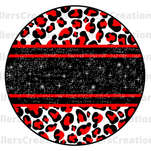 Animal Print Circle Printable PNG Design / Circle Background - Etsy