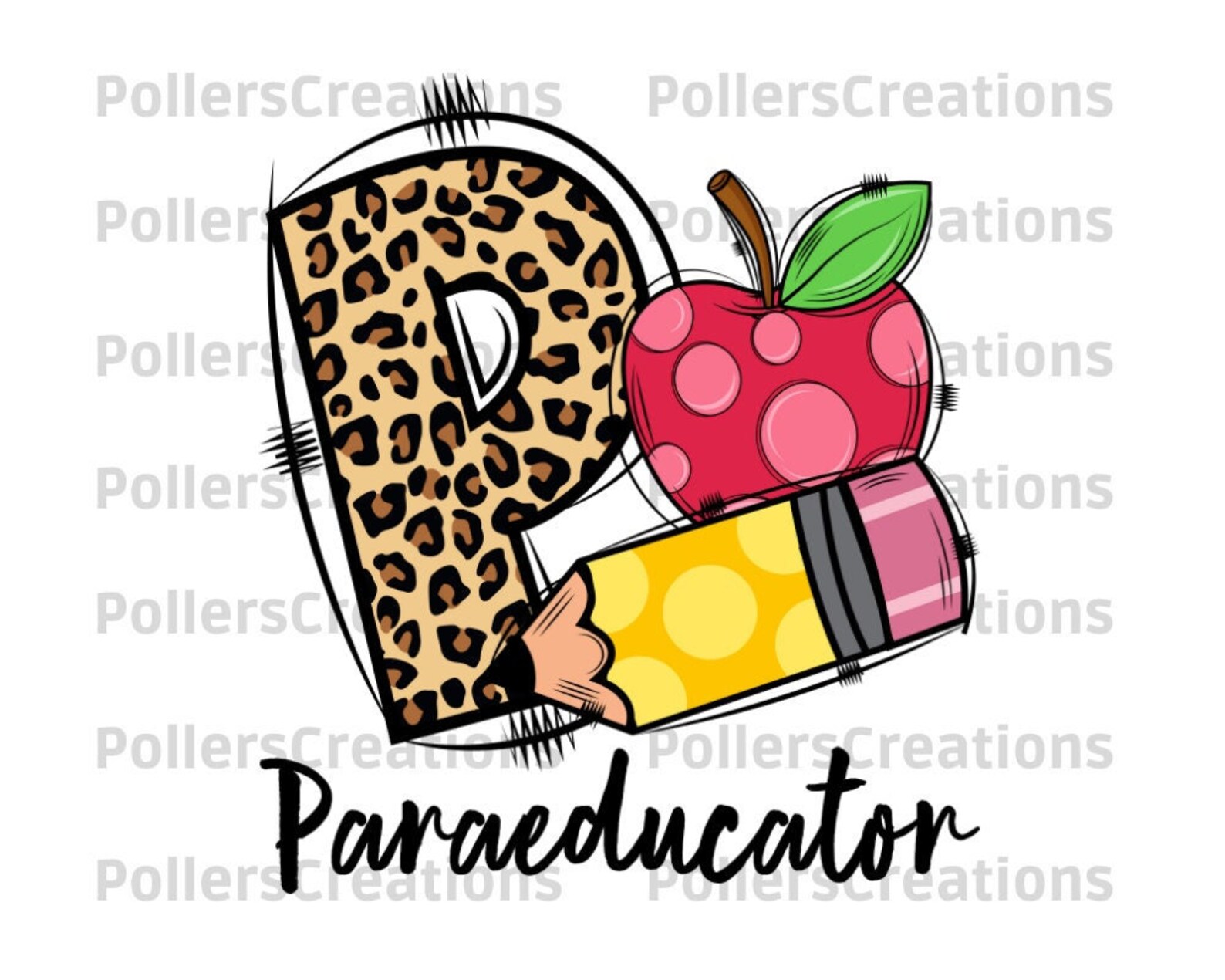 Paraeducator Pngschool Sublimation Pngparaprofessionalpara - Etsy