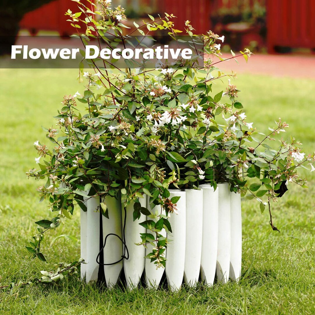 Garden 3.5 Ft Wooden Short Fence Outdoor Landscape Edging - Etsy