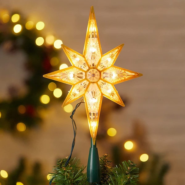 Retro Tree Topper - Etsy