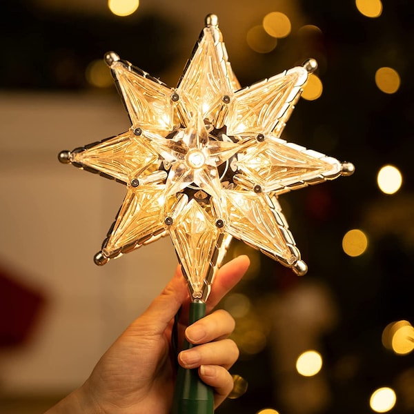 Star Tree Topper - Etsy
