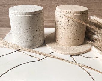Stone Storage Jar - Etsy