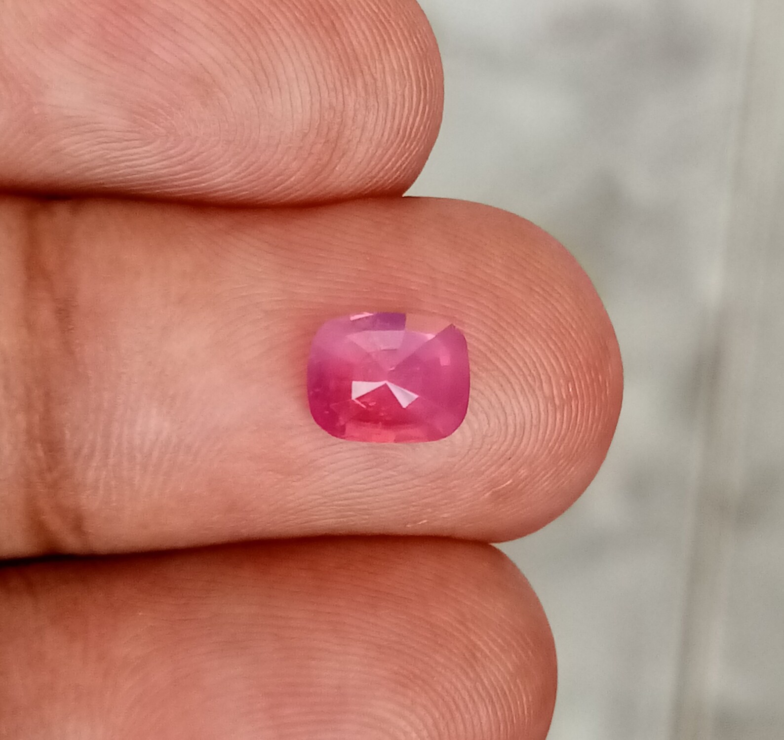 Natural Neon Pink Mahenge Spinel 1.15 Carat 7.15.7mm | Etsy