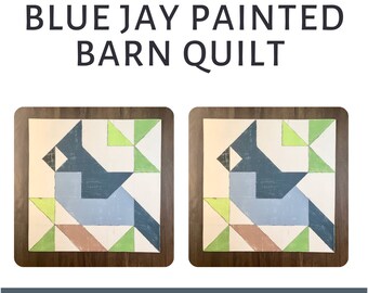 Blue Barn Quilt - Etsy