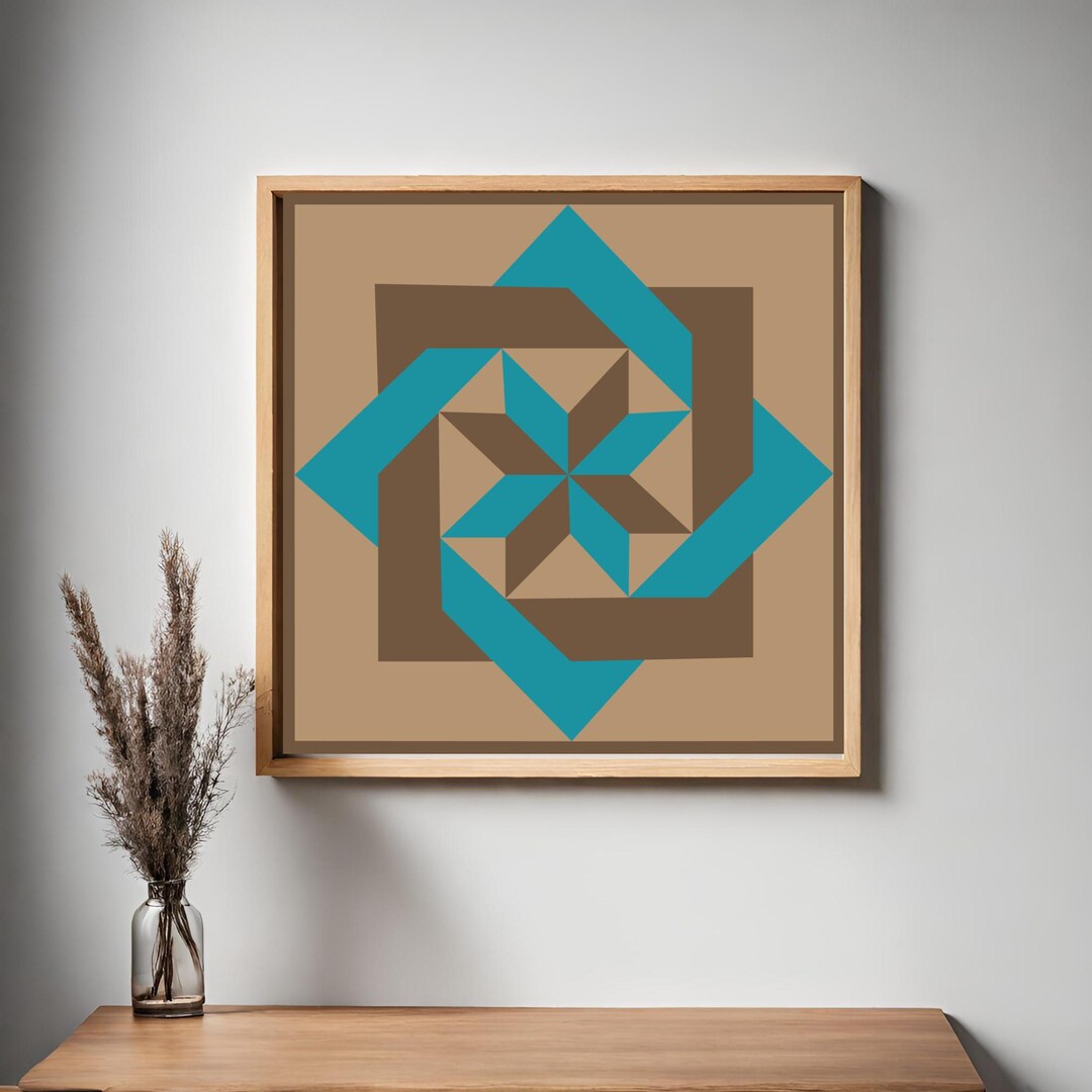 12x12 Knot Maze Quilt PDF Pattern, SVG Pattern, Wood Quilt to Paint for ...