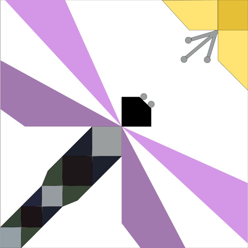 Dragonfly Barn Quilt PDF Pattern, SVG Pattern, Wood Quilt to Paint for ...