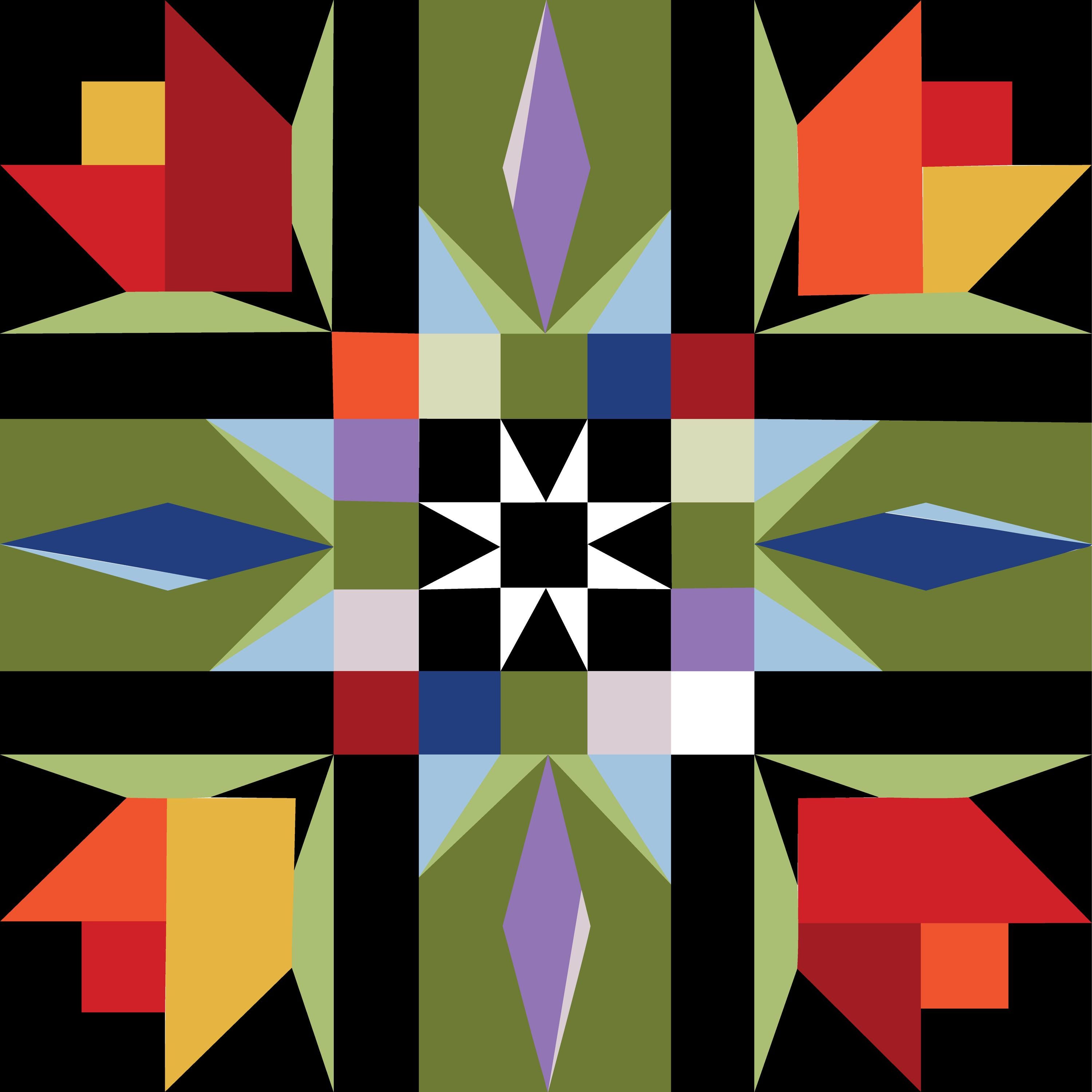 Tulip Patch Quilt Digital SVG PDF Pattern Bundle, Wood Quilt to Paint ...