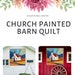 Church Barn Quilt Digital PDF Pattern Bundle - Etsy