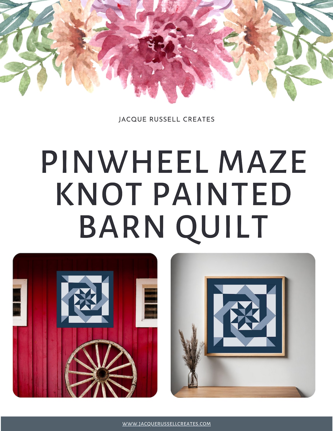 Pinwheel Knot Maze Quilt PDF Pattern, SVG Pattern, Wood Quilt to Paint ...