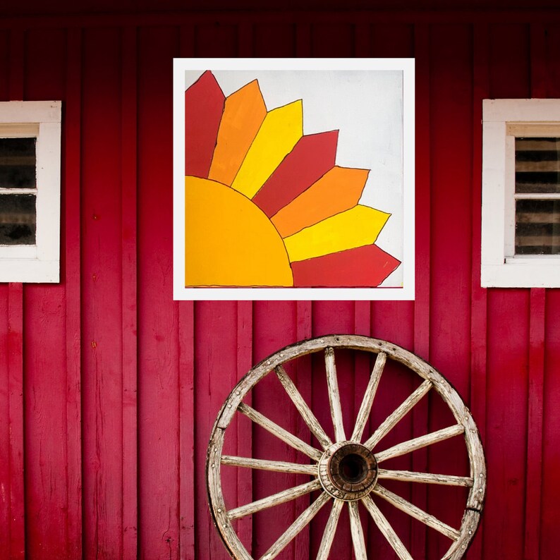 Sun Ray Barn Quilt PDF Pattern Bundle - Etsy