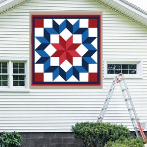 48x48" Carpenter Barn Quilt PDF Pattern, SVG Pattern, Wood Quilt to ...