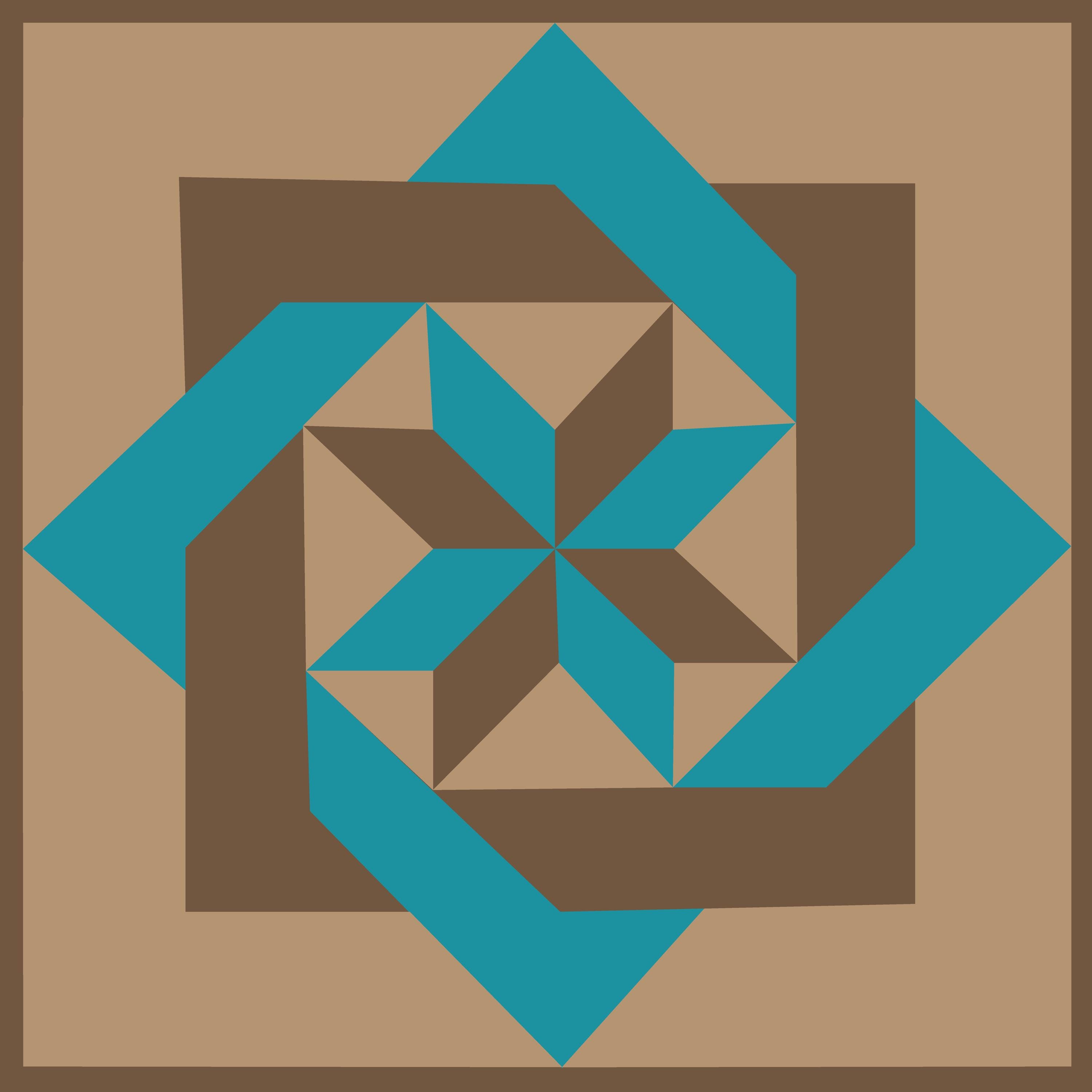 12x12 Knot Maze Quilt PDF Pattern, SVG Pattern, Wood Quilt to Paint for ...