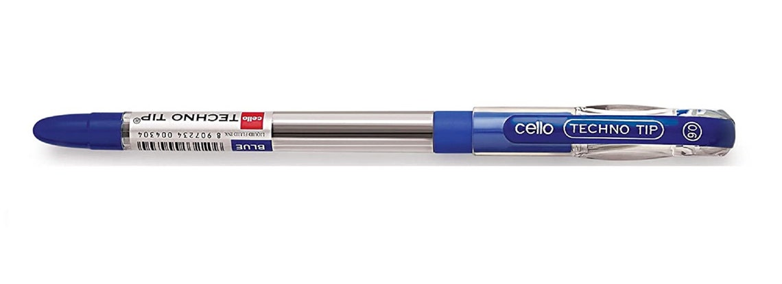 Cello Technotip Ball Pen Set pack of 10 Pens Blue - Etsy