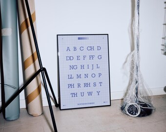 Welsh Alphabet Chart Print, Yr Wyddor Cymraeg, Alphabet Poster, Welsh ...