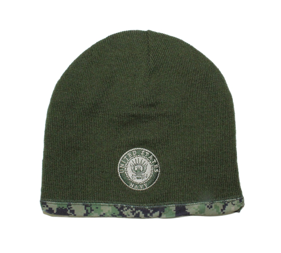 US Navy Reversible Sublimated Beanie - Officially Licensed - Etsy