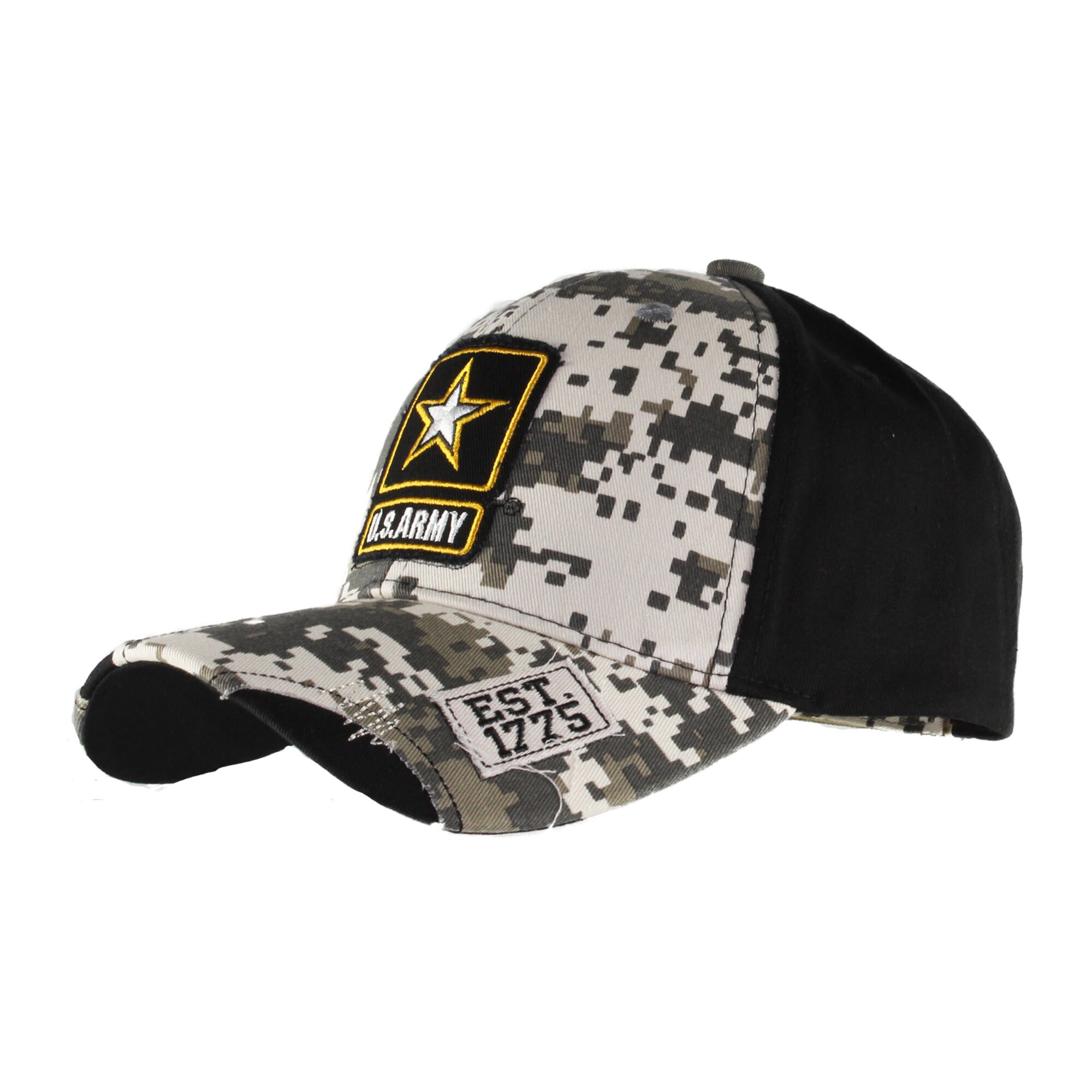 US Army Distressed Camo Cap - Etsy