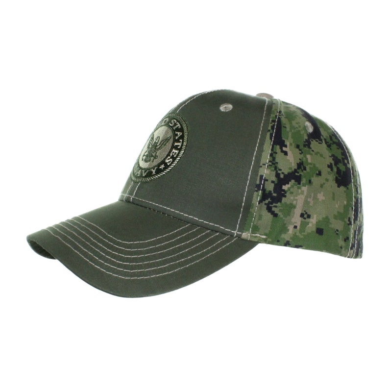 US Navy Officially Licensed JWM Unisex Neutral Camo Back Cap | Etsy