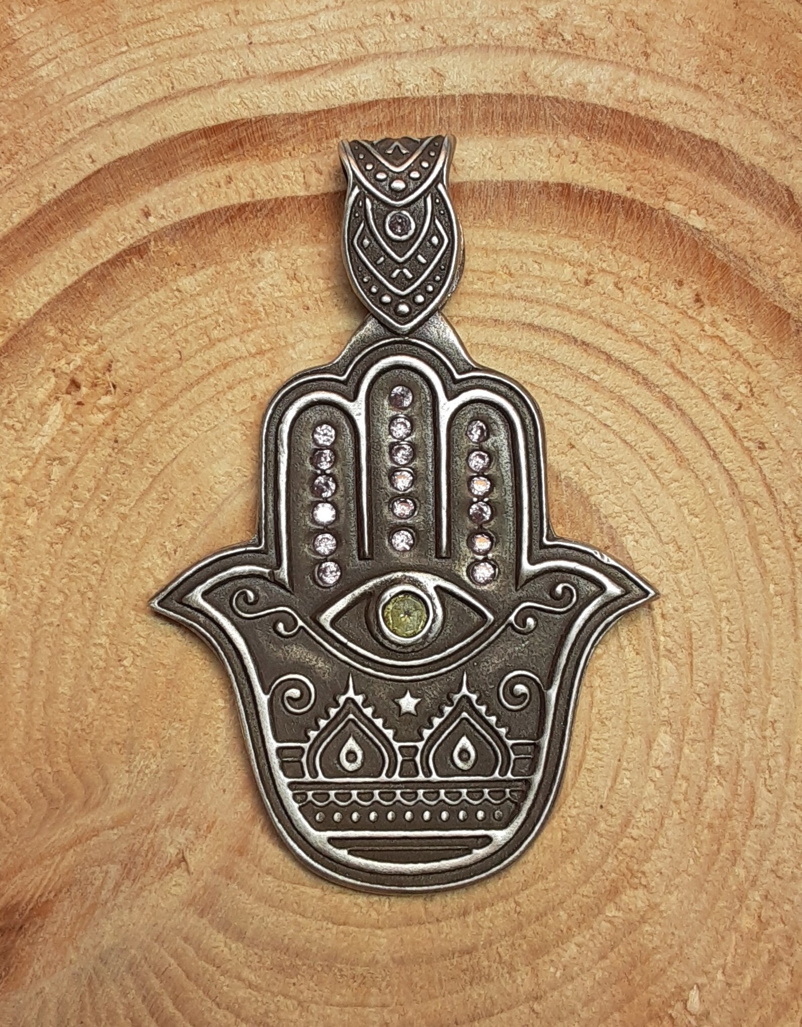 Sterling Silver Hamsa Main de Fatima Main de Marie Main de - Etsy France