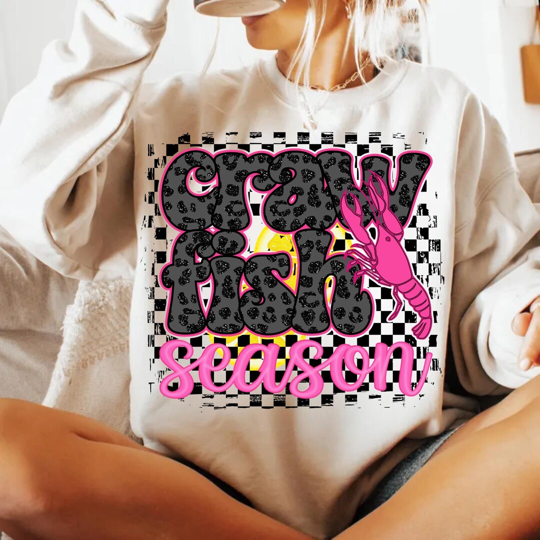Pink Crawfish Season Preppy Png Crawfish Png Crawfish Preppy Png Preppy ...