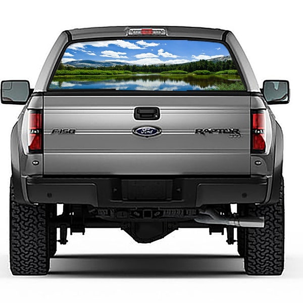 Car Mountain Decal - Etsy