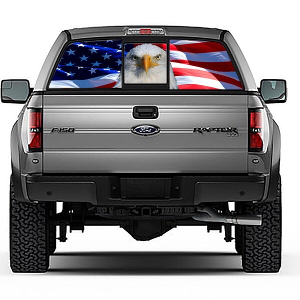 Eagle Window Decal - Etsy