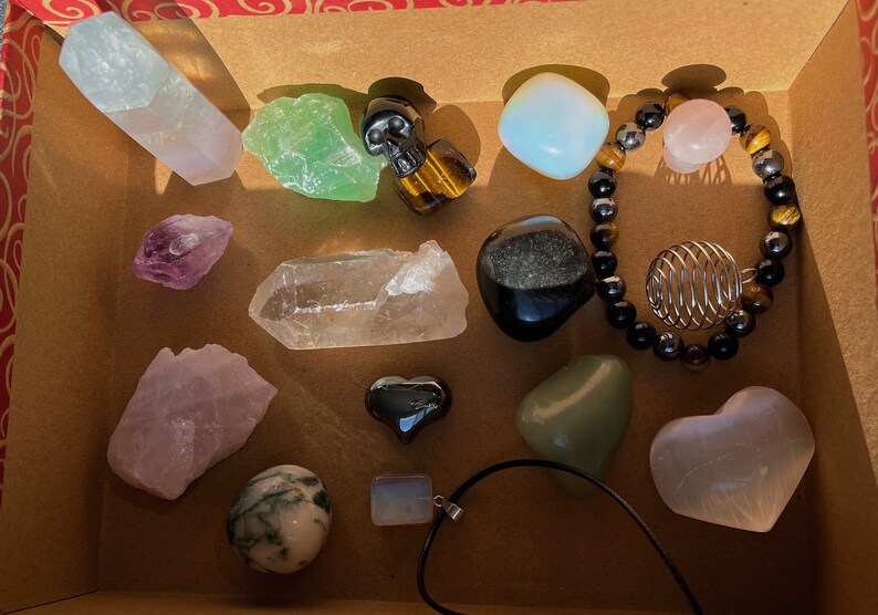 Crystal Mystery Box/ Crystal Mystery Box/ Mystery Box of - Etsy