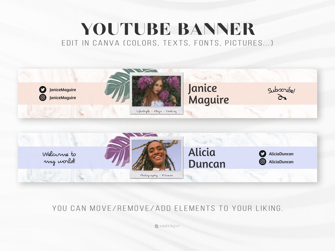 Youtube Channel Kit Youtube Banner Intro 2 Thumbnails End - Etsy