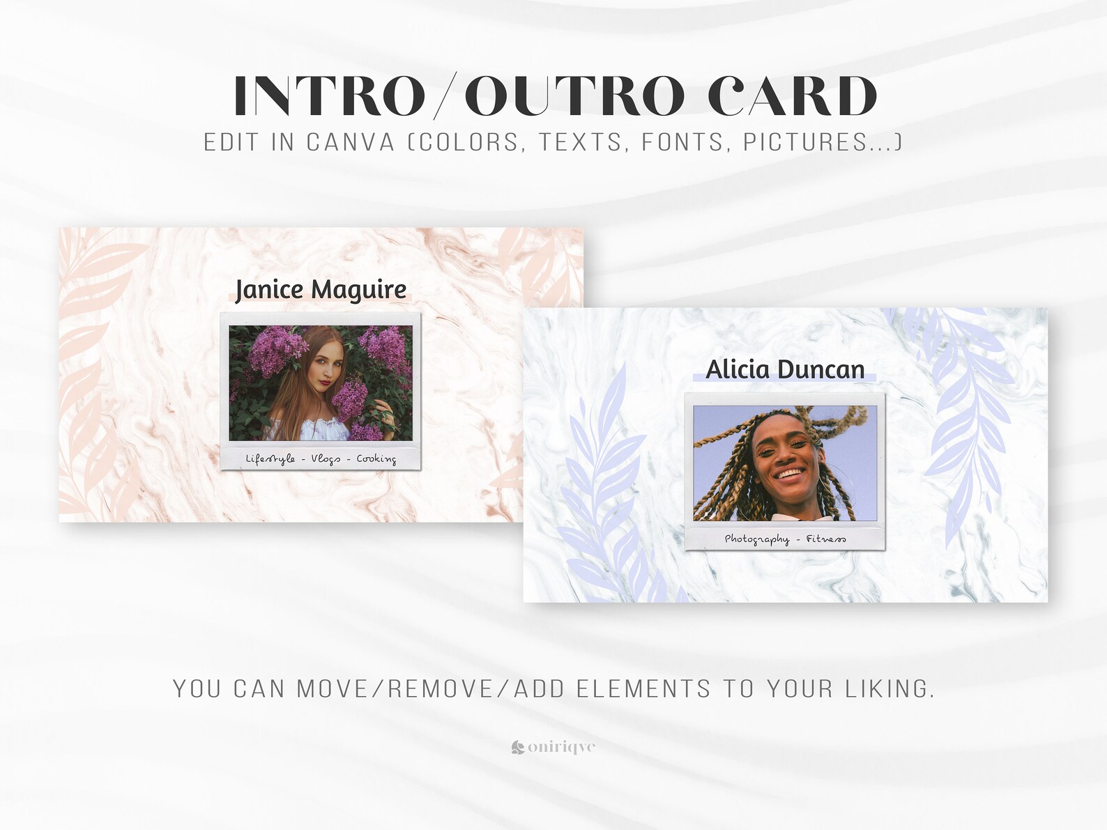 Youtube Channel Kit Youtube Banner Intro 2 Thumbnails End - Etsy