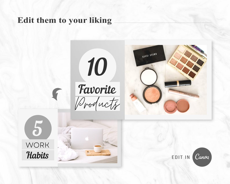 Youtube Thumbnail Kit 15 Thumbnails Editable in Canva - Etsy