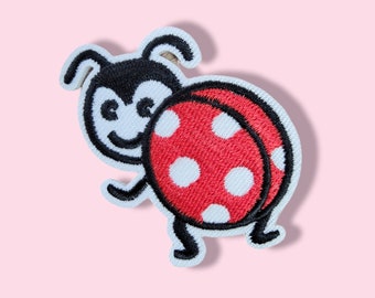 Ladybug Iron on Patch - Etsy