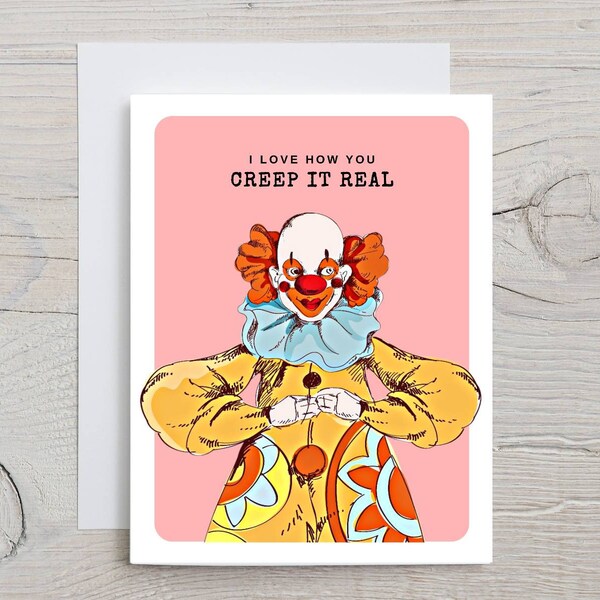 Creepy Birthday Card - Etsy