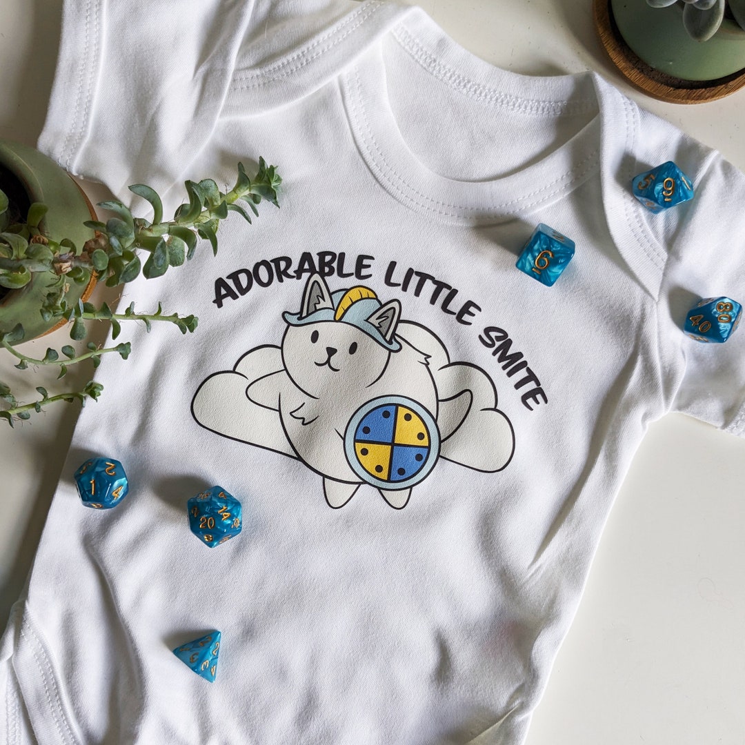Dnd Paladin Baby Grow Bubble Cat Original Design, D&D Class With a Cute ...