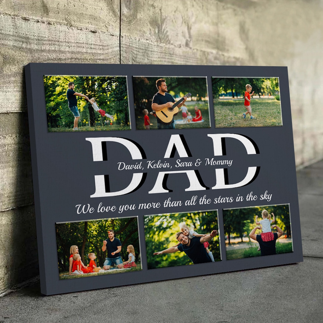 Father's Day Gift, Father's Day Gift From Daughter, Framed Father's Day ...