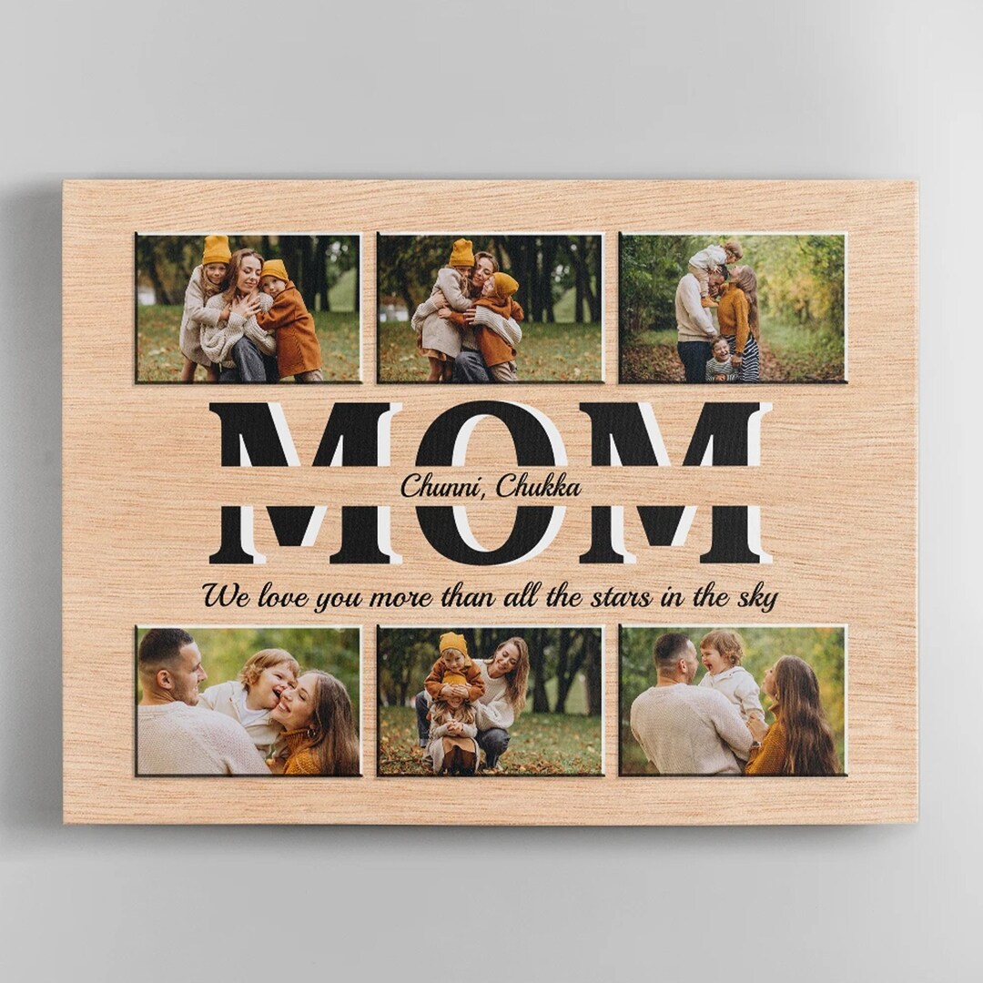 Personalized Mom Gift, Custom Photo Quote Print for Mom, Mothers Day ...