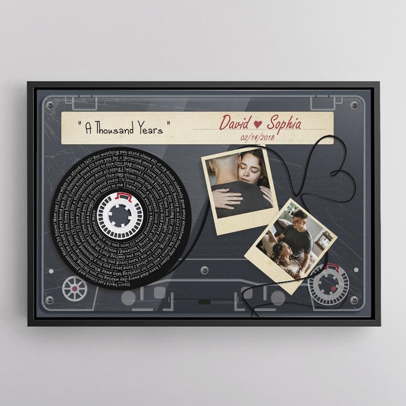 Personalized Vinyl Record Custom Vinyl Record Framed | Etsy