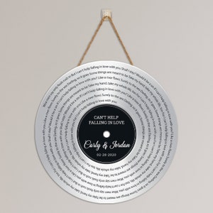 PERSONALIZED Authentic Framed Platinum Vinyl Record - Etsy