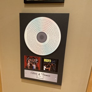 Custom Vinyl Record Gift Personalized Gifts for Her Birthday - Etsy