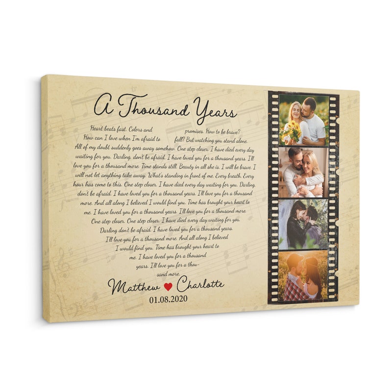 Heart Song Photo Frame - Etsy