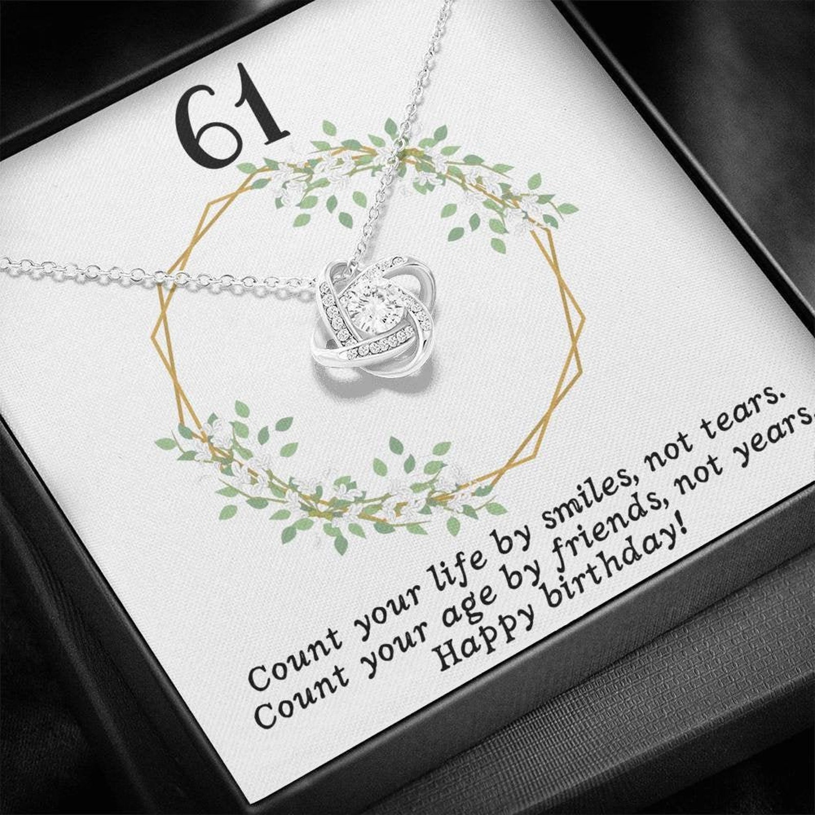 61st Birthday Gifts for Women, 61 Yr Old Woman Gift, Friend Turning 61 ...