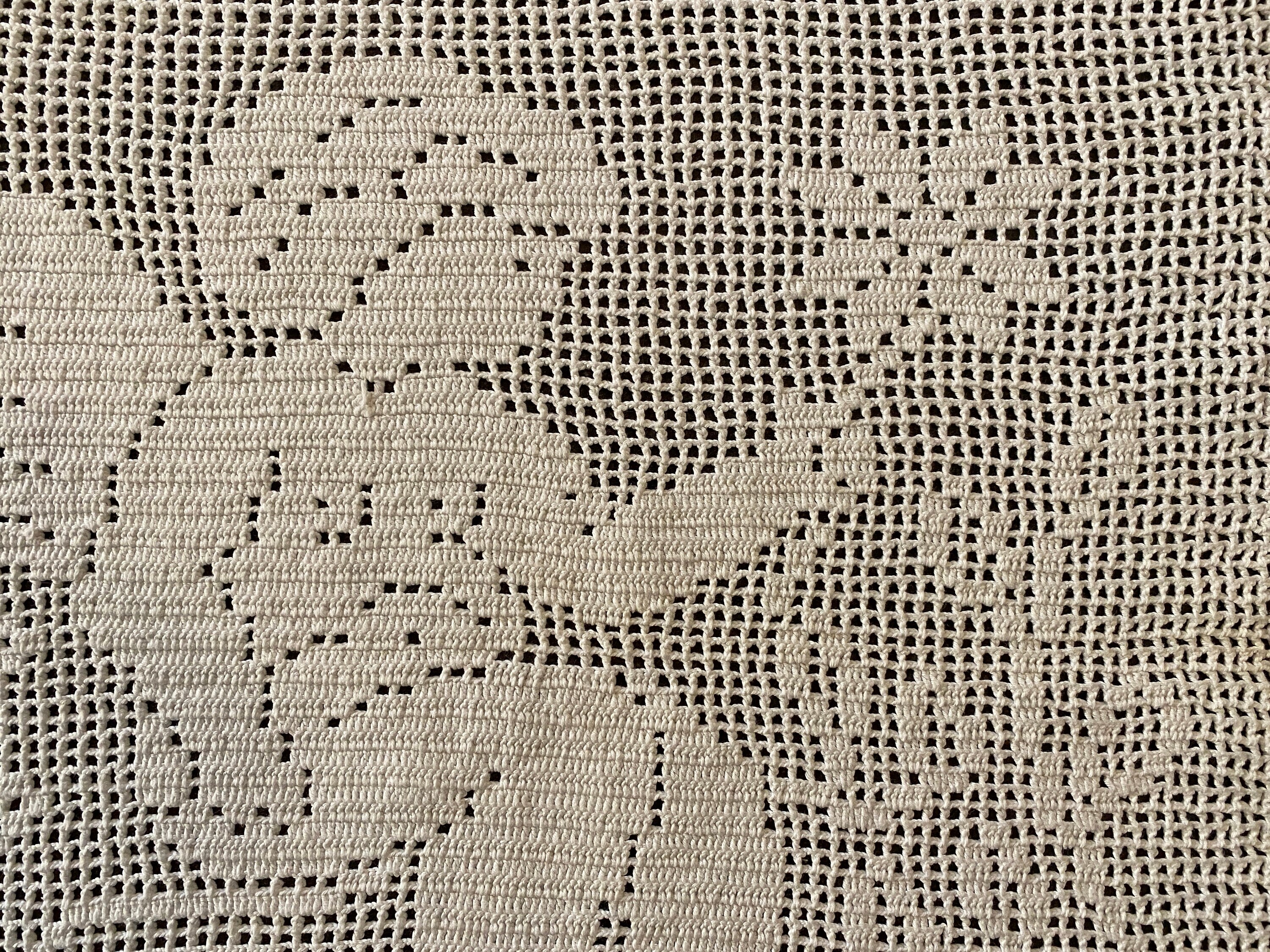 Eros Figure Crocheted Doily, Couch, Home Decoration, 19x16.5 Inches - Etsy