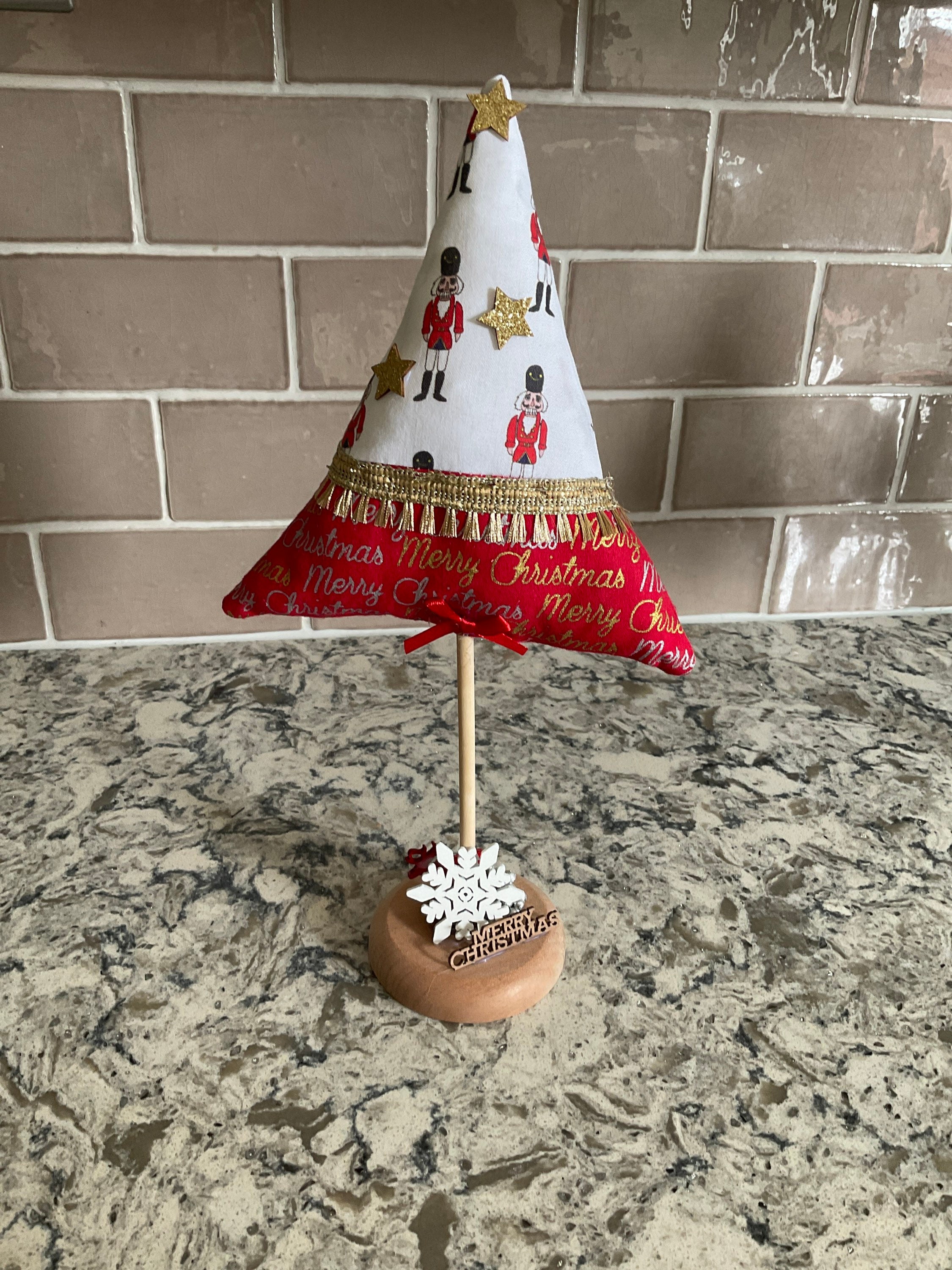 Fabric Christmas Tree - Etsy