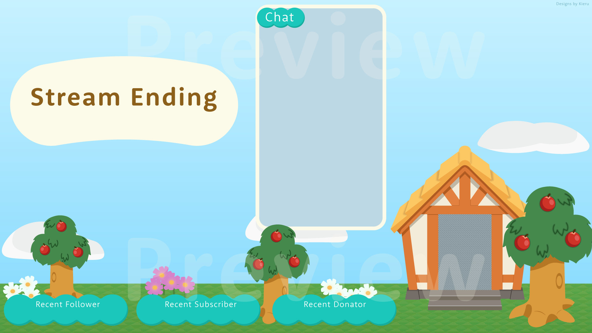 Twitch Stream Overlay Pack Animal Crossing Inspired / Panels - Etsy ...