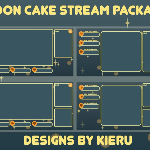 Cake Overlay Twitch - Etsy