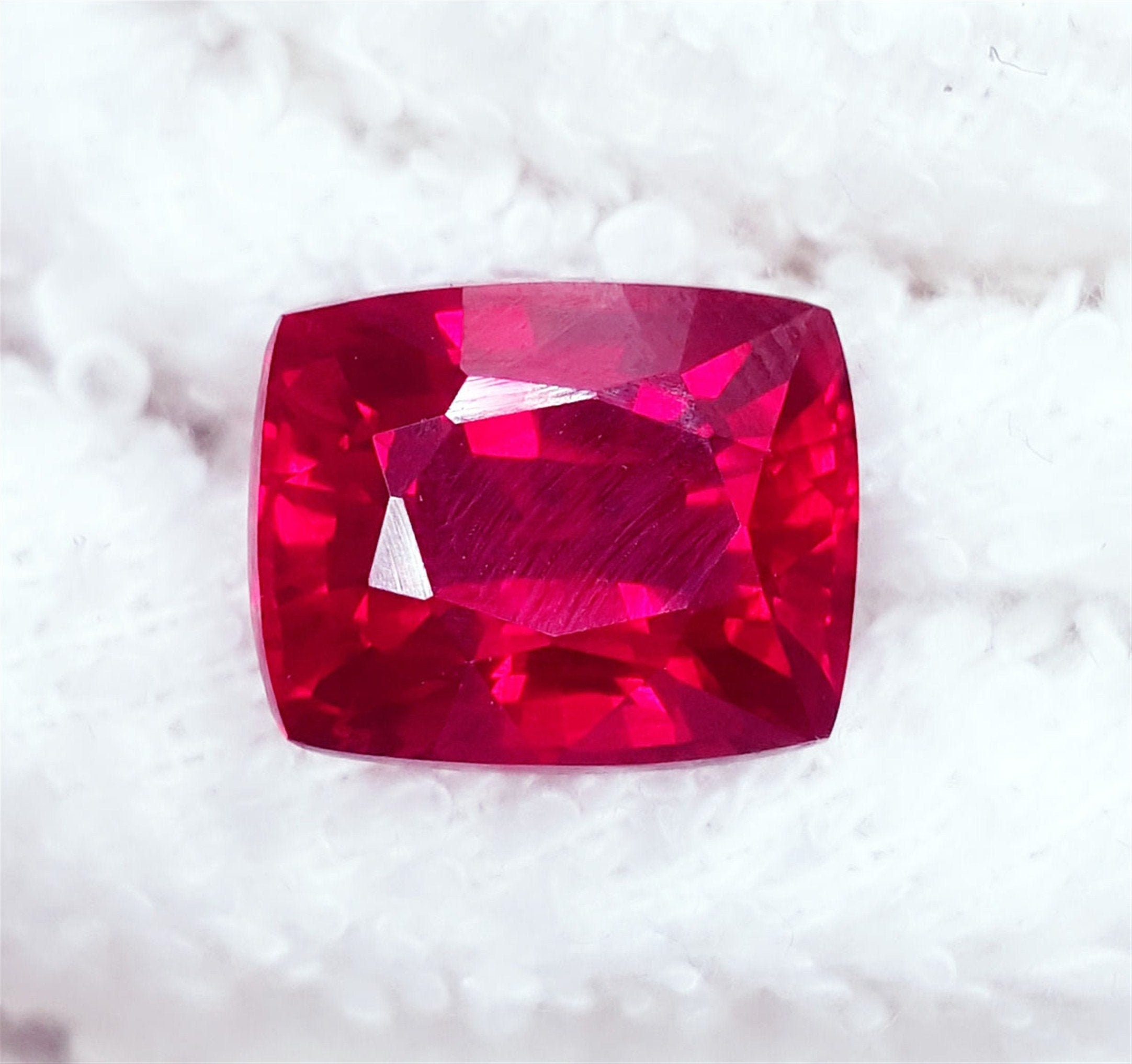 9.17 Ct Loose Gemstone Natural Red Ruby Ring Size Birthstone - Etsy UK