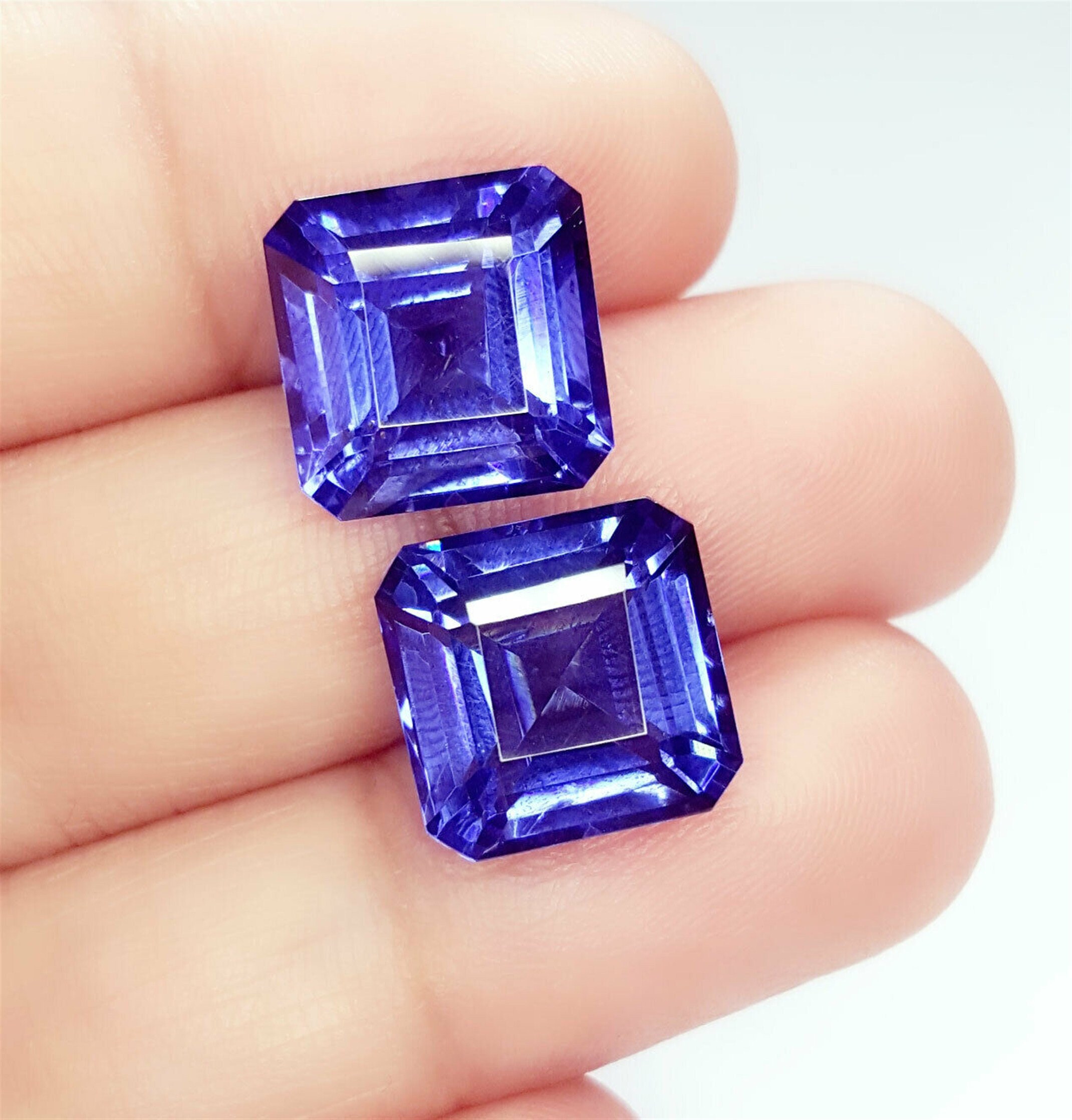 Loose Gemstone Square Shape 8.00 to 10.00 Cts Natural - Etsy