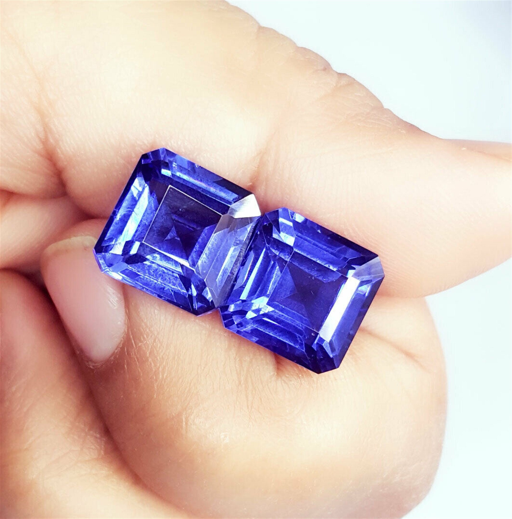 Loose Gemstone Square Shape 8.00 to 10.00 Cts Natural - Etsy