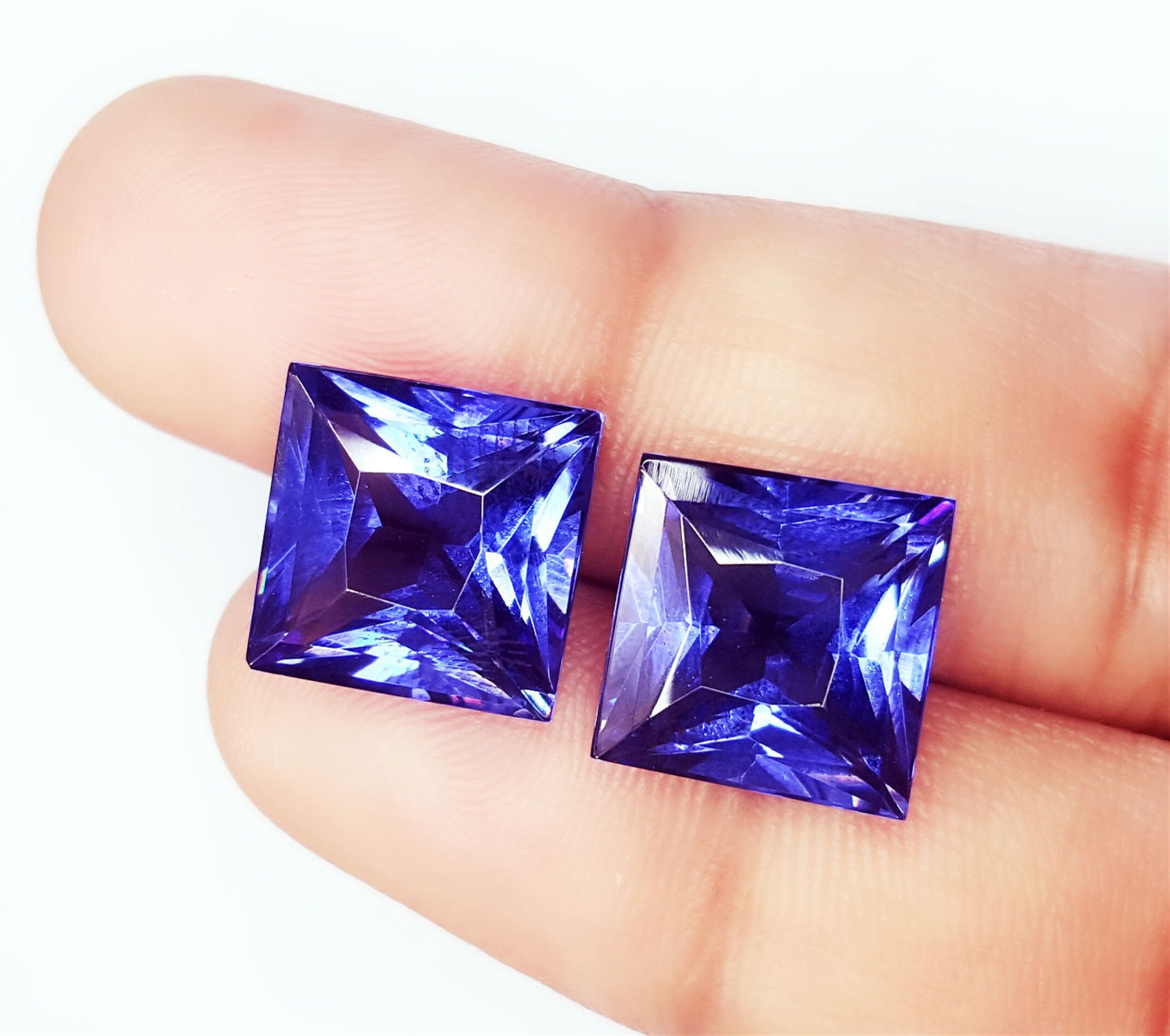 Loose Gemstone Square Princess Shape 8.00 to 10.00 Cts Natural ...